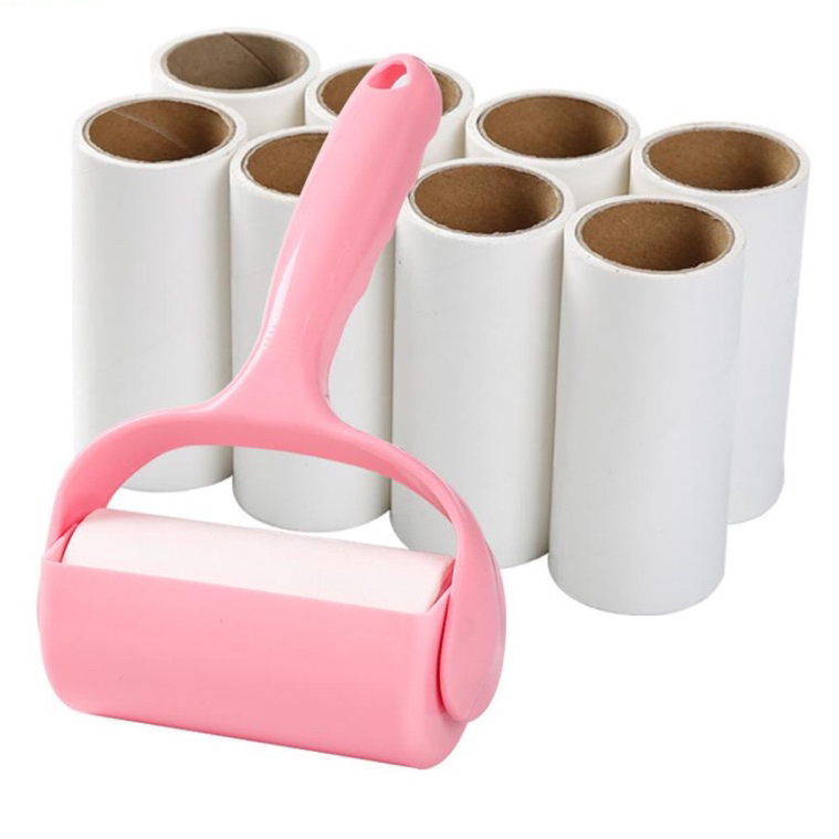 Sticky Roller Sticky Dust Paper Tearable Adhesive Brush Clothes Lint ...