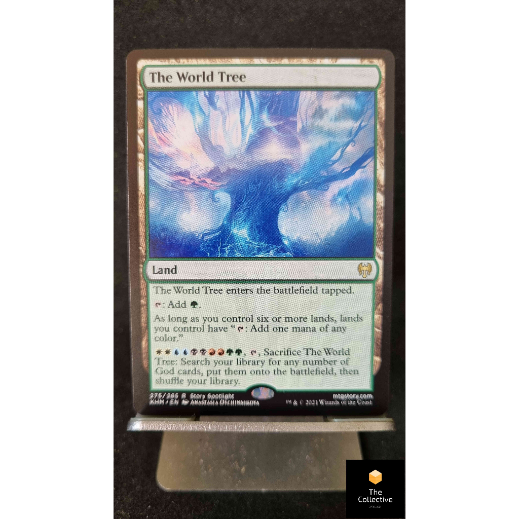 Magic the Gathering - MTG Card Game - The World Tree - KHM [LAND] / [ID ...