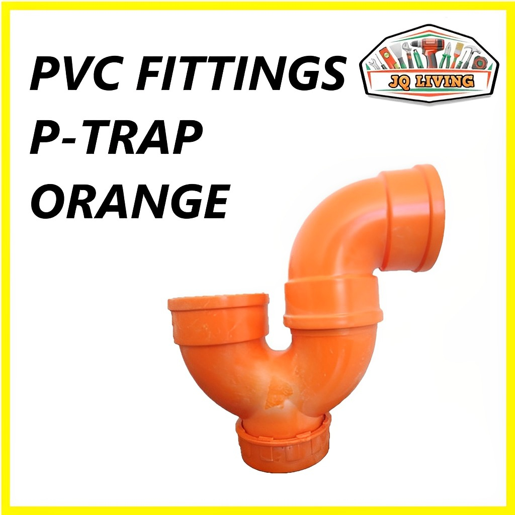 PVC Fittings P-Trap Orange 2" For Plumbing Needs Kitchen Sink And Drainage WHOLESALE | Shopee ...