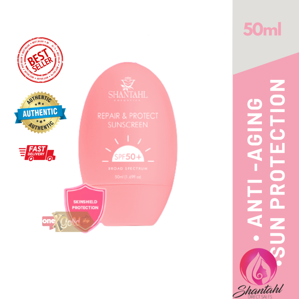 Shantahl Cosmetics Repair & Protect Sunscreen SPF50 50ml | Shopee ...