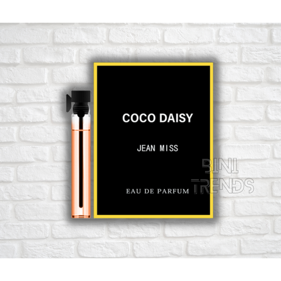 2ml Perfume Branded Perfume Samplers Card Type Perfume Oil Based ...