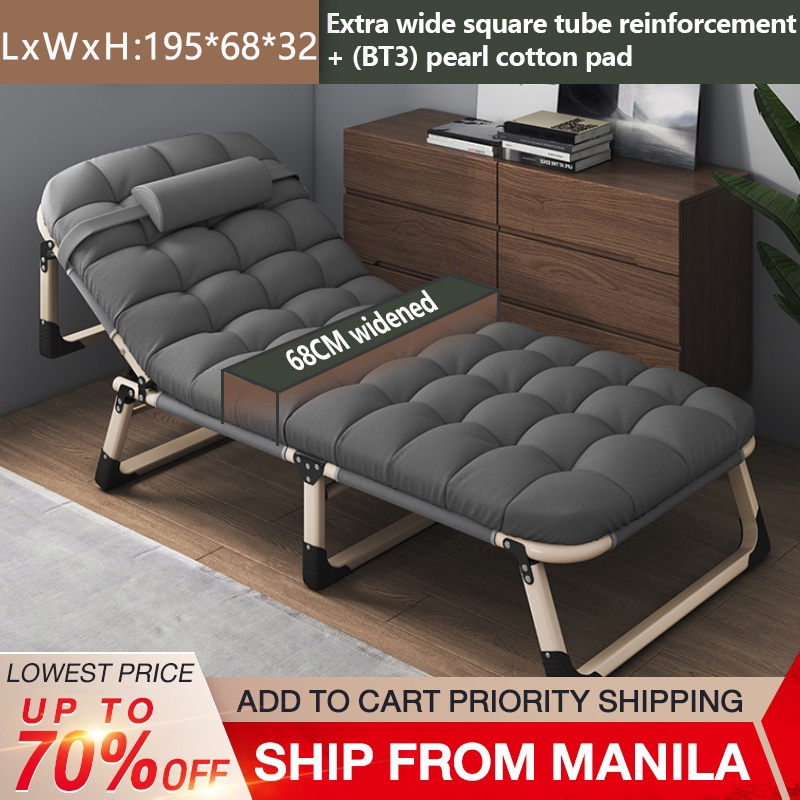 Folding bed home integrated American sofa lunch break folding bed adult ...