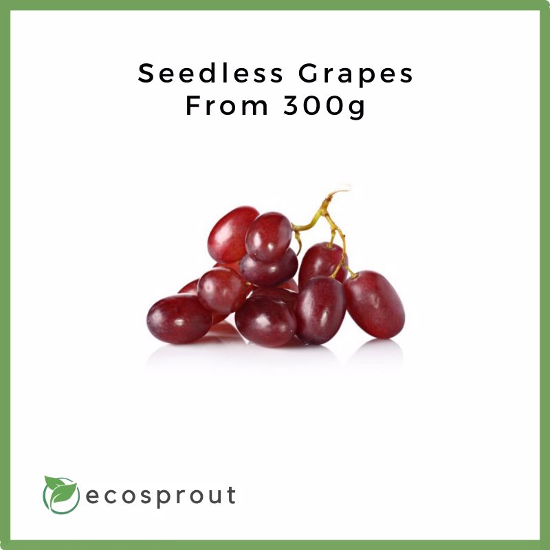 Fresh Grapes | Seedless Grapes | 300g - 1KG | Fresh Vegetables | Fresh ...