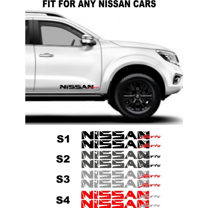Nissan Navara Sports Car Sticker Design | Shopee Philippines