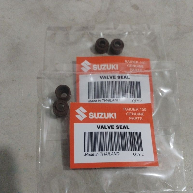 SUZUKI RAIDER 150 ENGINE VALVE SEAL SET 2PCS | Shopee Philippines