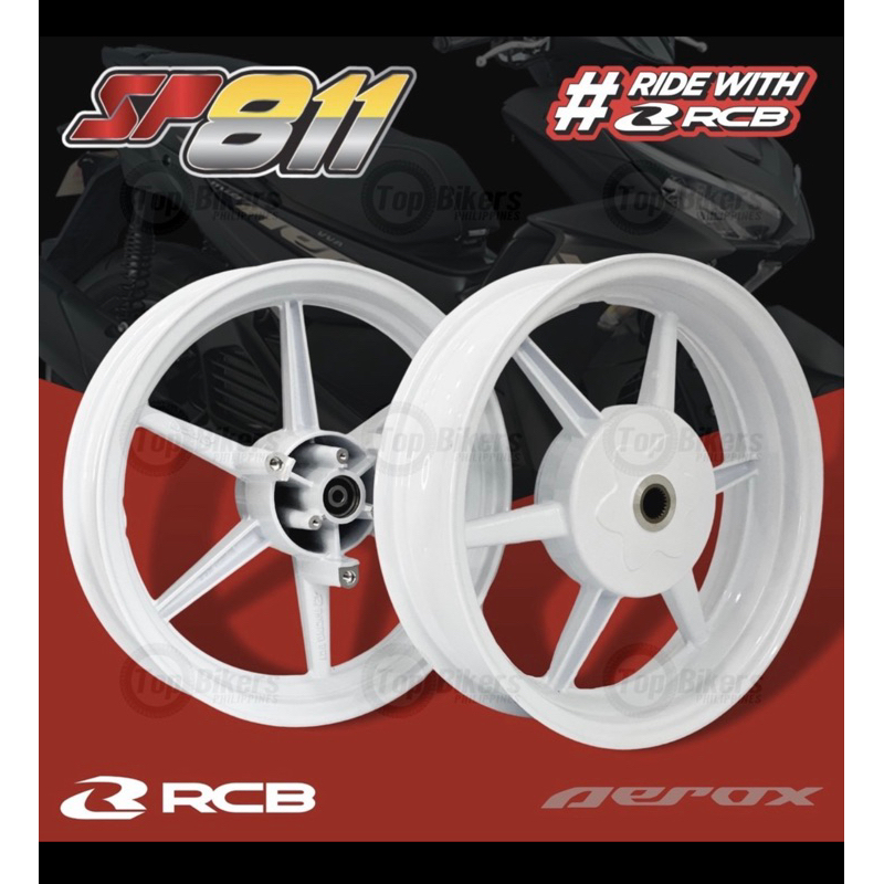 RCB MAGS SP811 (RB6) AEROX V1/ V2 [6 Spokes) | Shopee Philippines