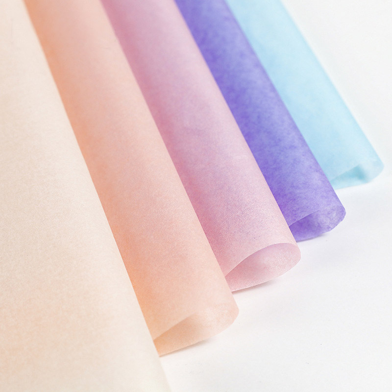 10pcs Colored paper Wrapper Tissue Bouquet Wrapped Flower Gift ...