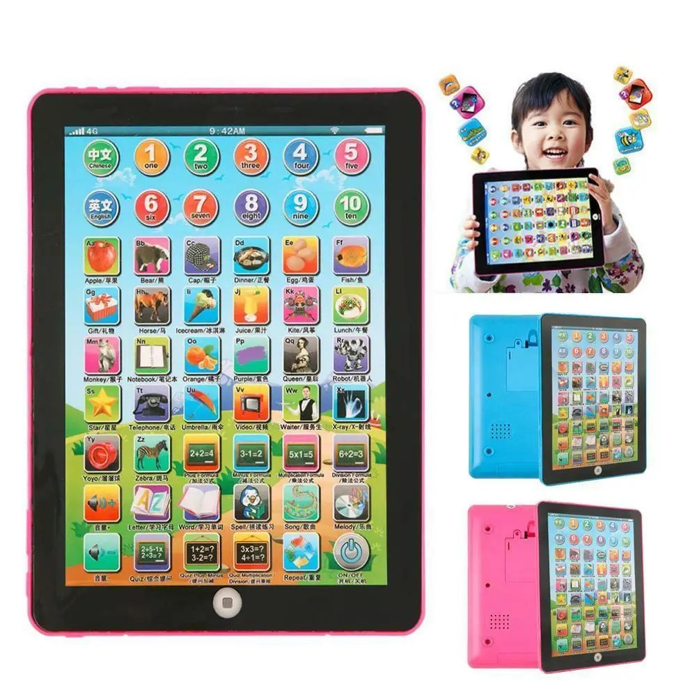 Kids Early Learn Tablet IPAD Educational Computer Toys Language Study ...
