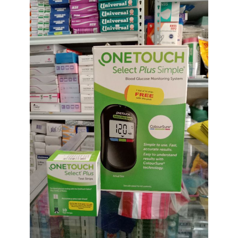 ONE TOUCH SELECT PLUS SIMPLE WITH 10 STRIPS | Shopee Philippines