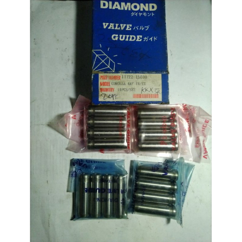 DIAMOND VALVE GUIDE 1 SET FOR TOYOTA COROLLA 4AF 4AFE | Shopee Philippines