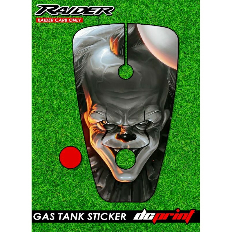 Raider Carb Gas Tank Sticker Decal Waterproof Laminated | Shopee ...