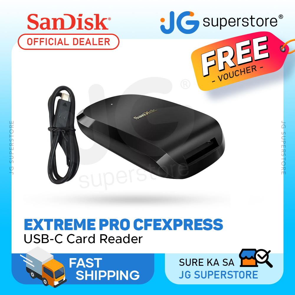 SanDisk Extreme PRO USB Type-C Card Reader for CFexpress Type B Memory ...