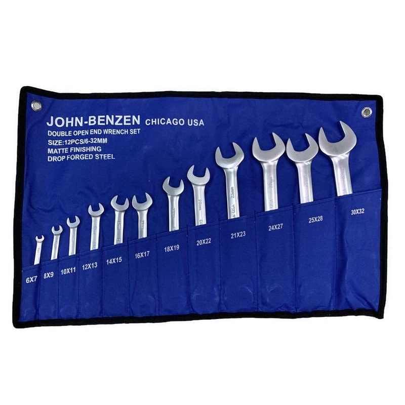 John Benzen 12 pc. 6 to 32mm Open Wrench Set | Shopee Philippines