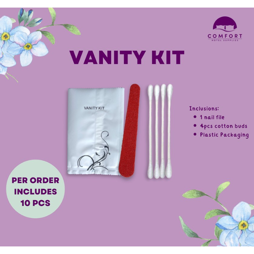 Comfort Homes Supplies Vanity Kit in Plastic Packaging 10pcs. for ...