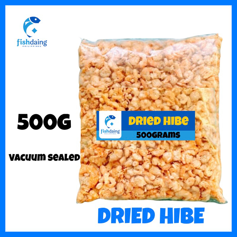 FishDaing.Ph Dried Seafood Hibe/Shrimp 100g, 250g, 500g Vacuum Sealed ...