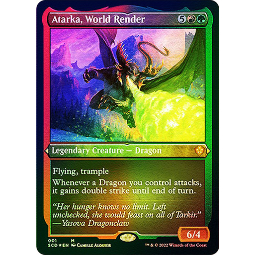 Magic the Gathering | Atarka, World Render | Shopee Philippines