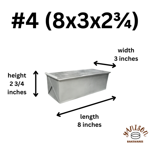 TASTY BREAD MOLDER WITH COVER / LID / BREAD LOAF PAN WITH COVER / LID ...