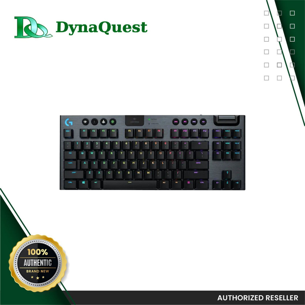 Logitech G913 TKL LIGHTSPEED Wireless RGB Mechanical Gaming Keyboard ...
