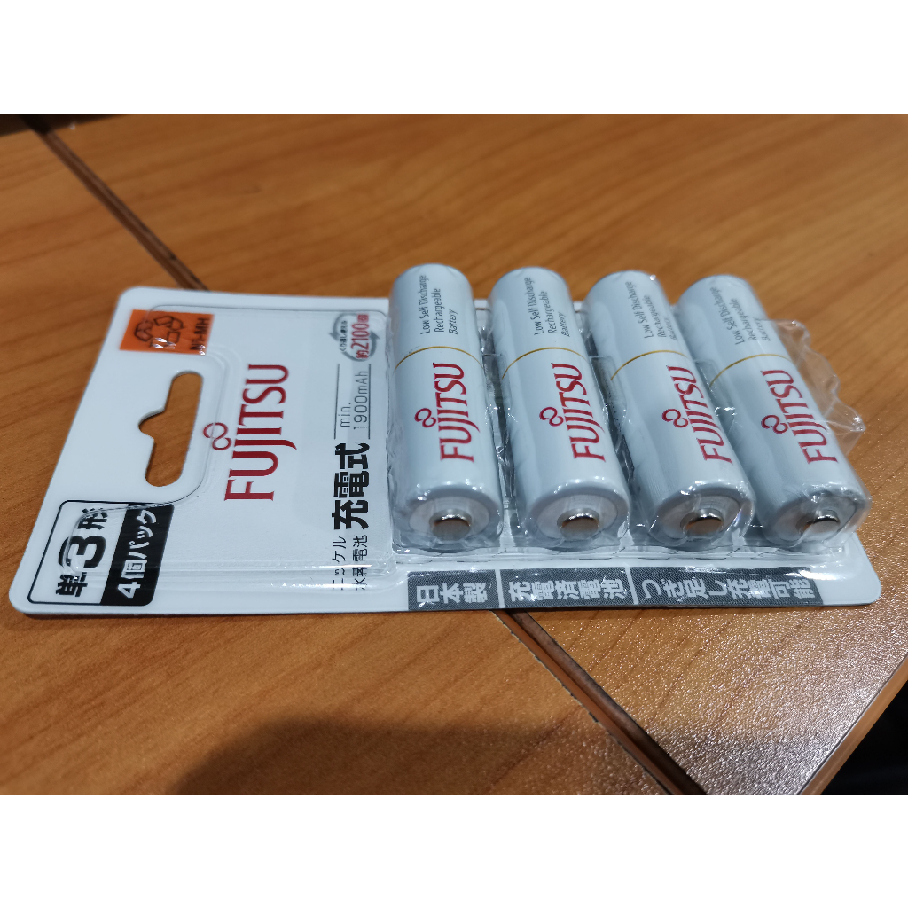 Rechargeable Battery AA Fujitsu HR 3UTC Japanese Version 1.2V 1900mAH ...