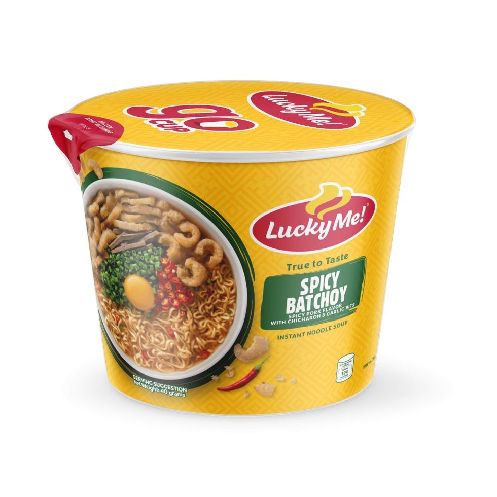Lucky Me! Supreme Mini Cup Noodles Spicy Batchoy 40g | Shopee Philippines