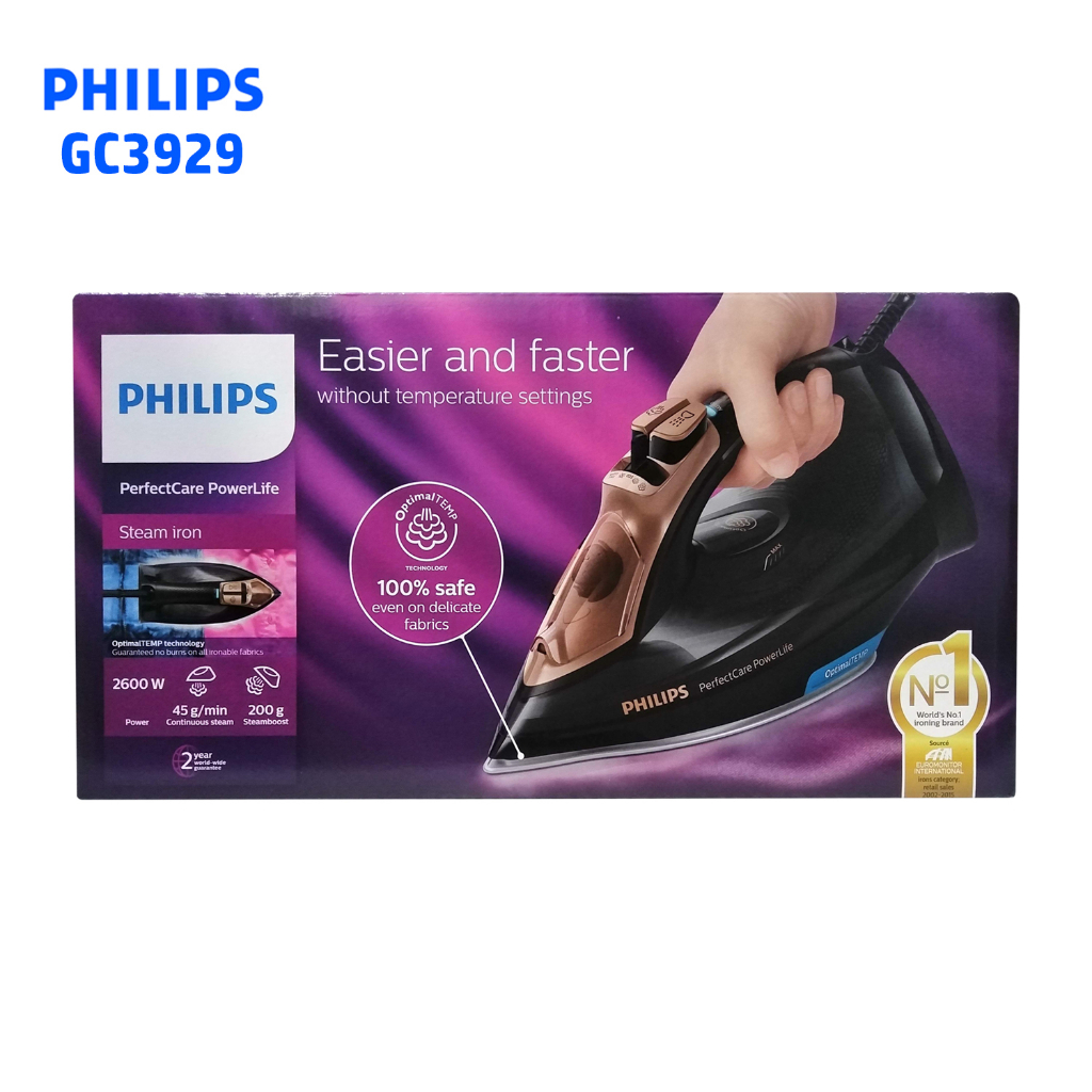 Philips GC3929 Perfect Care Steam Iron (Up to 200 g steam boost ...