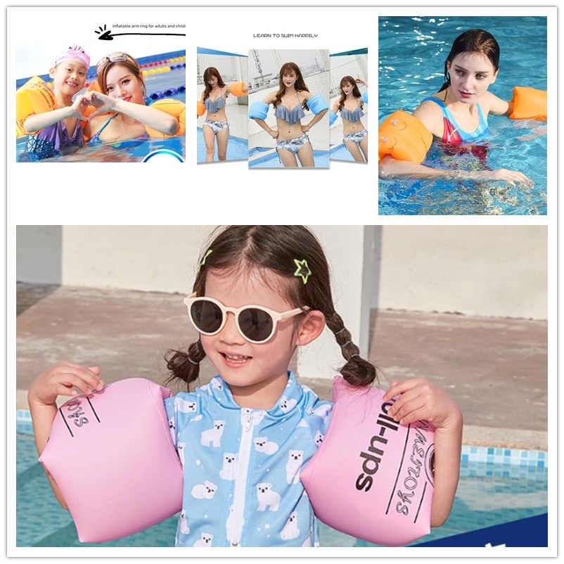 PVC Adult Arm Floater Swimming Arm Ring Children’s Inflatable Arm Ring ...