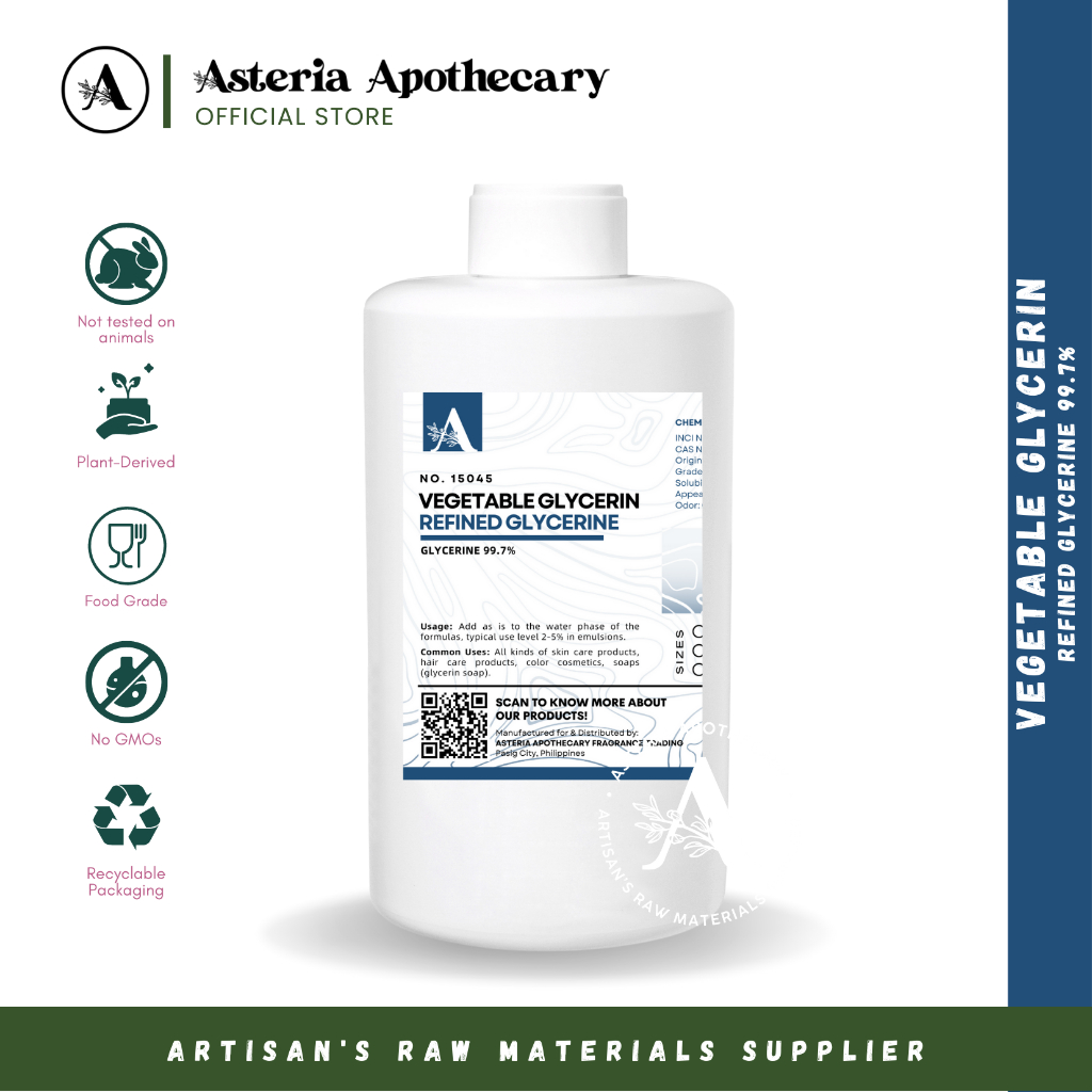 Pure Glycerin | Vegetable Glycerin USP Grade | Refined Glycerin 99.7% ...