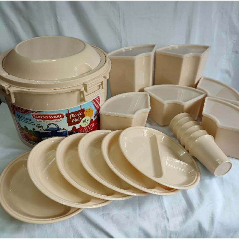 sunnyware 20pcs picnic set | Shopee Philippines
