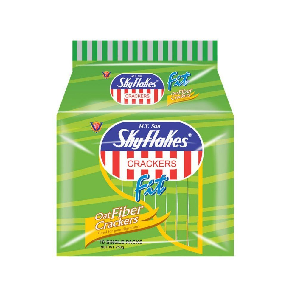 My San Skyflakes Crackers Fit Oat Fiber 25gx10s | Shopee Philippines
