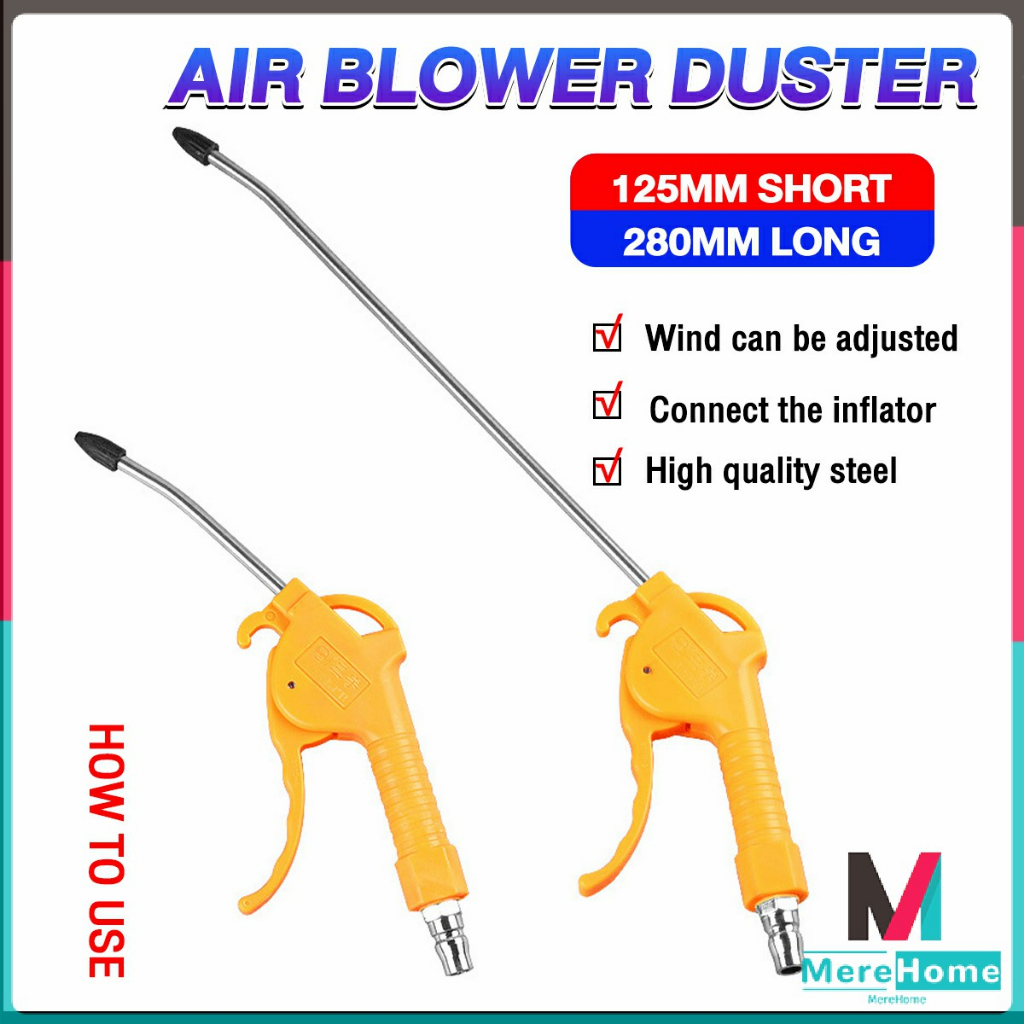 Duster Blow Dust Gun Air Blower Pneumatic Cleaner Nozzle For Car Long ...