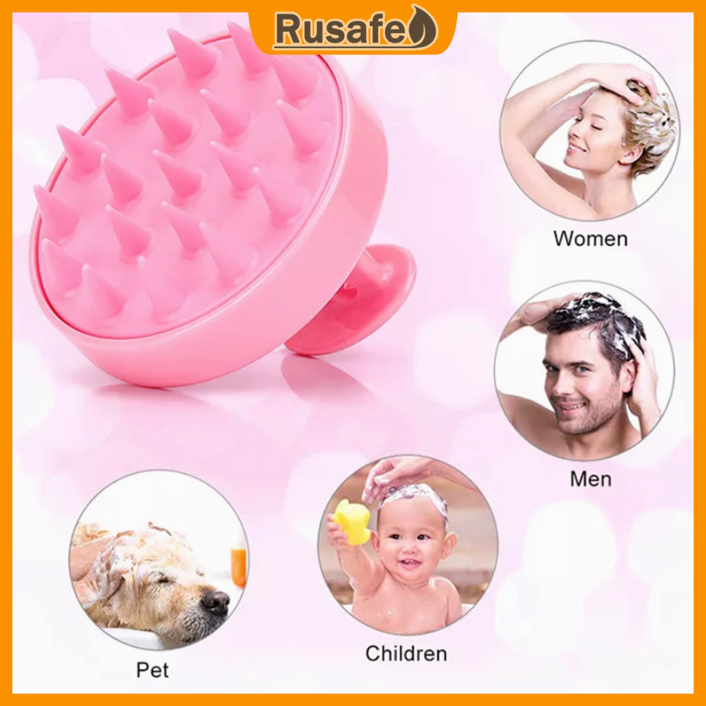 Hair Washing Comb Shampoo Anti Dandruff Shower Brush Mini Head Meridian ...