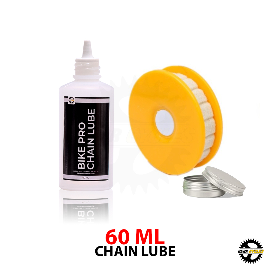 (BUNDLE) Gear Cycles Bike Pro Chain Lube with Oil Roller Lubricator ...