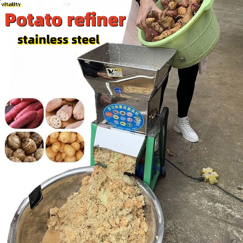 Copper Core/220vstainless Steel Heavy Duty Grinder for Cassava, Purple ...