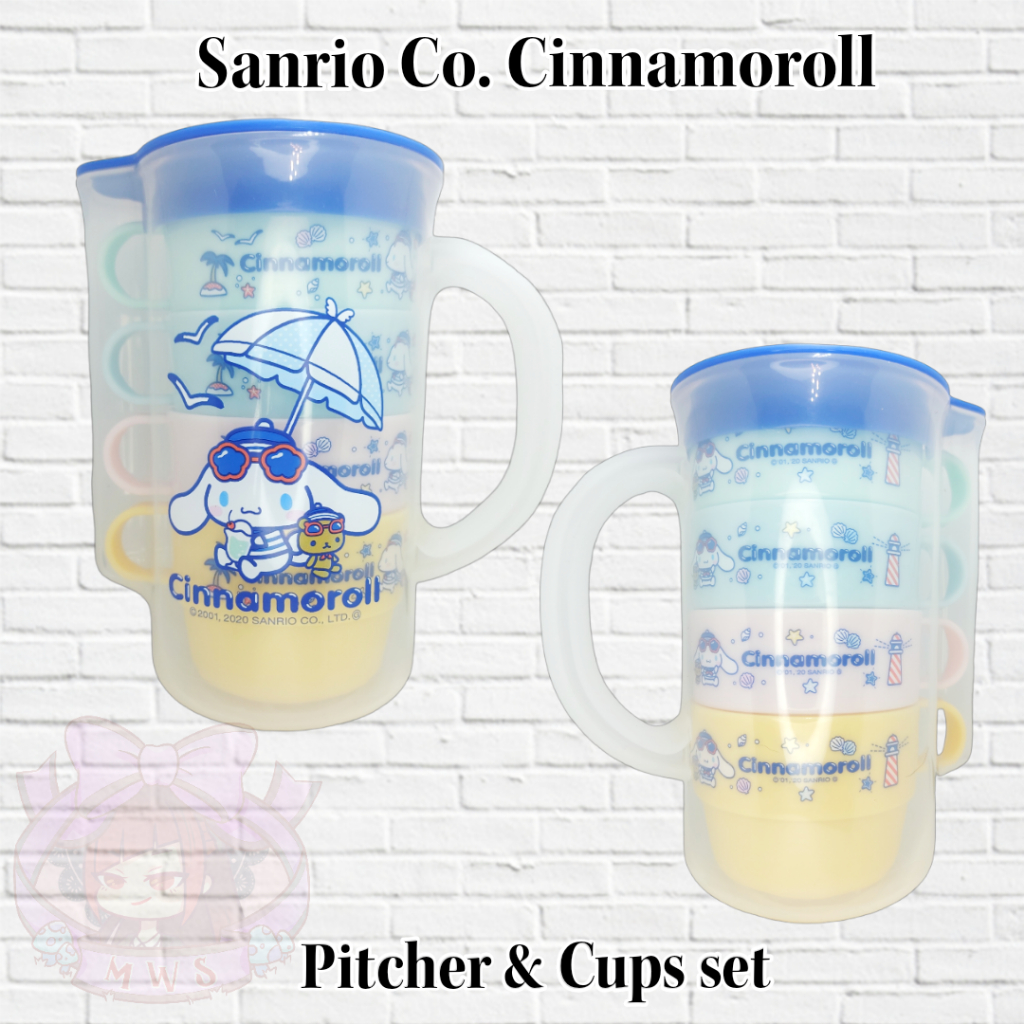 Cinnamoroll Sanrio Official Pitcher & Cups set | Shopee Philippines