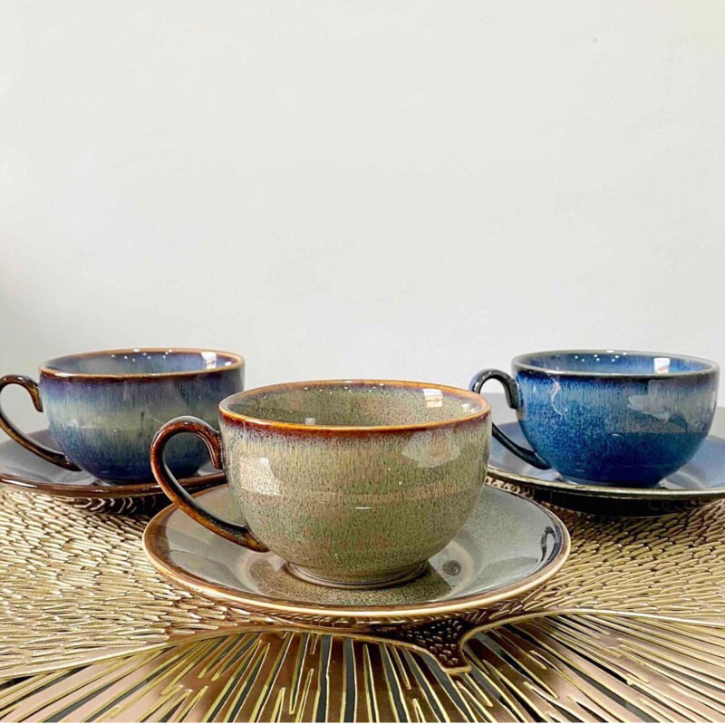 TSUYA Glazed Cup and Saucer SET | Shopee Philippines