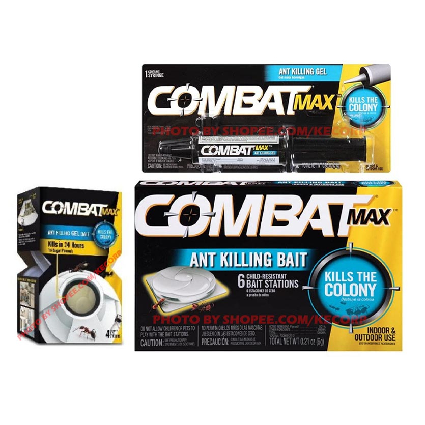 Combat Max Ant & Roach Killer Value Pack 3 in 1 US Imports S4 GDSFPH_S4 ...