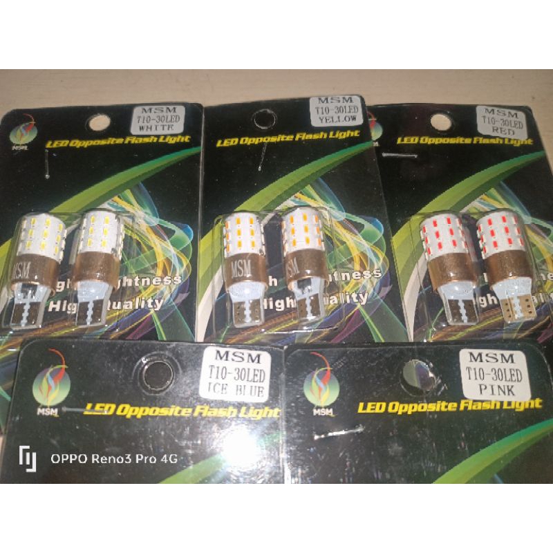 T10 30 LED SINGLE COLOR MSM BRAND | Shopee Philippines