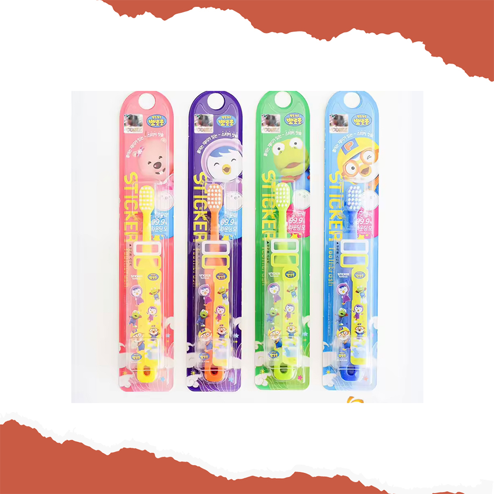 Daiso Korea - Pororo Toothbrush | Shopee Philippines