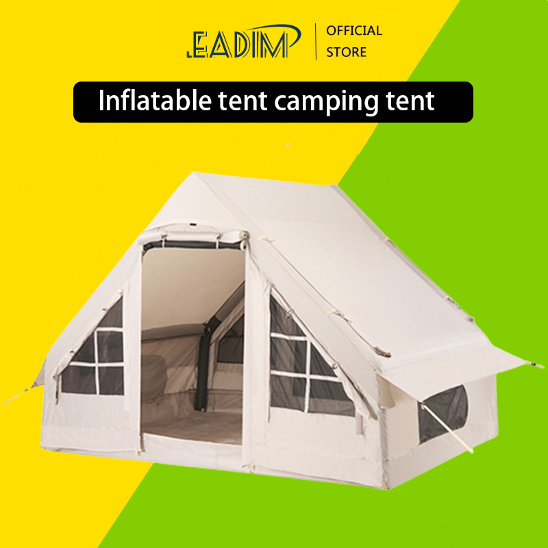 Large Inflatable Tent Camping Tent Waterproof House Tents 10 Person for ...