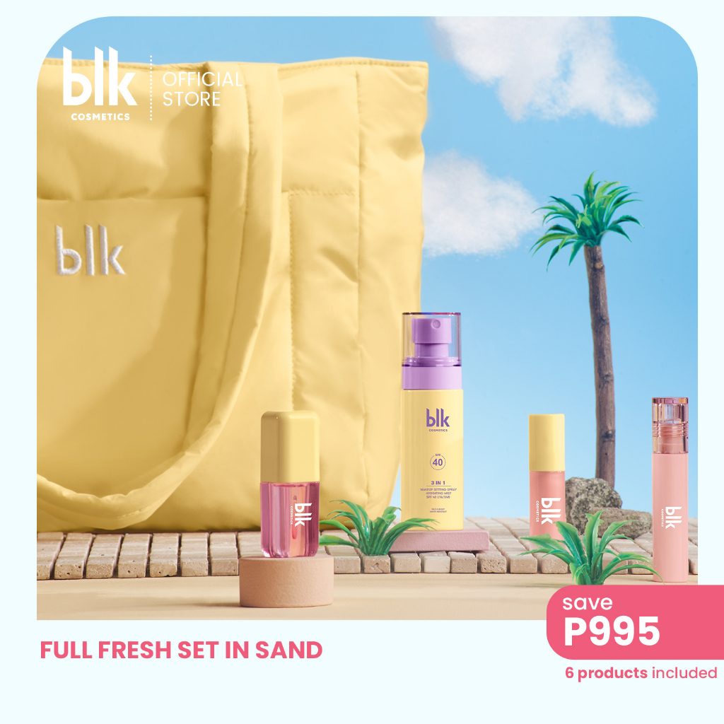 blk cosmetics fresh shades of summer full set in sand | Shopee Philippines