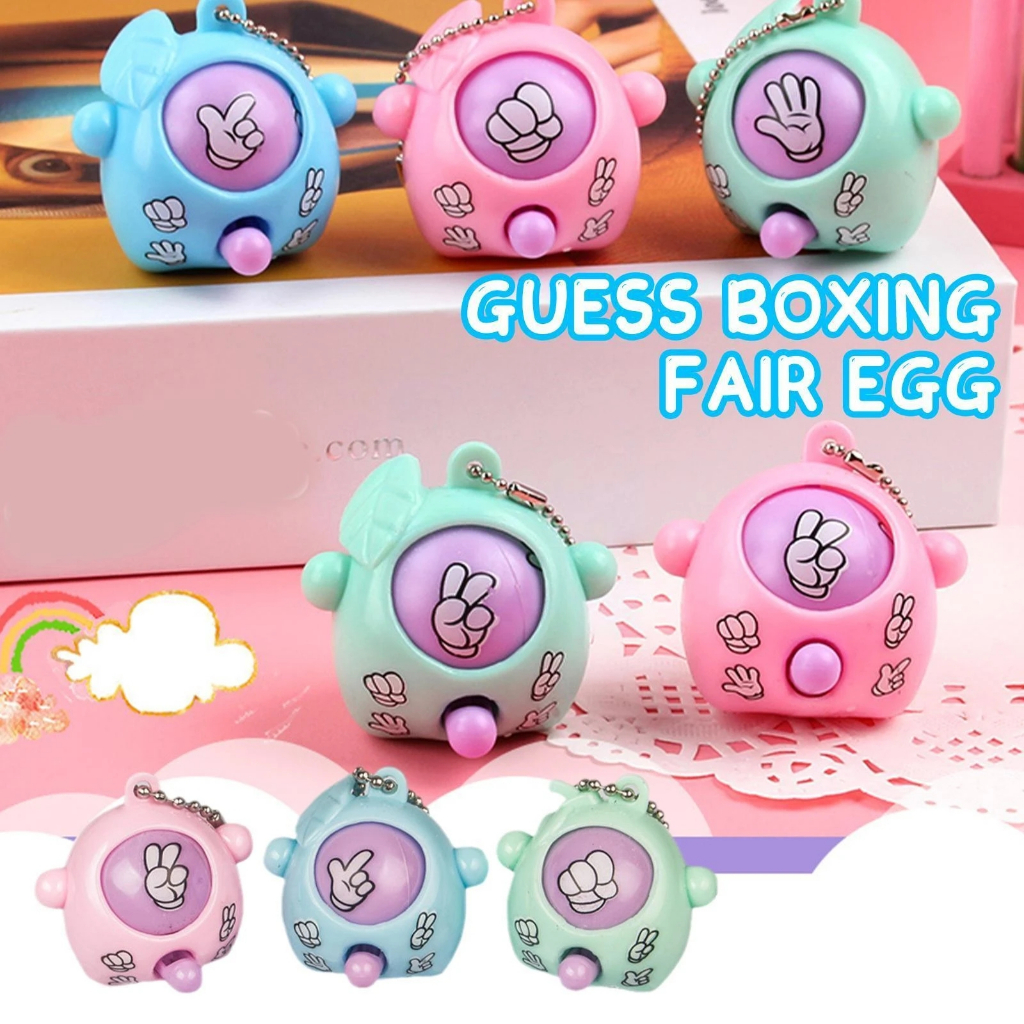 Random Mini Funny Finger-guessing Game Toy/Rock Paper Scissors Guessing ...