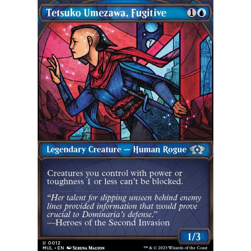 Tetsuko Umezawa, Fugitive - MUL - Uncommon - MTG Cards (WotC) | Shopee ...