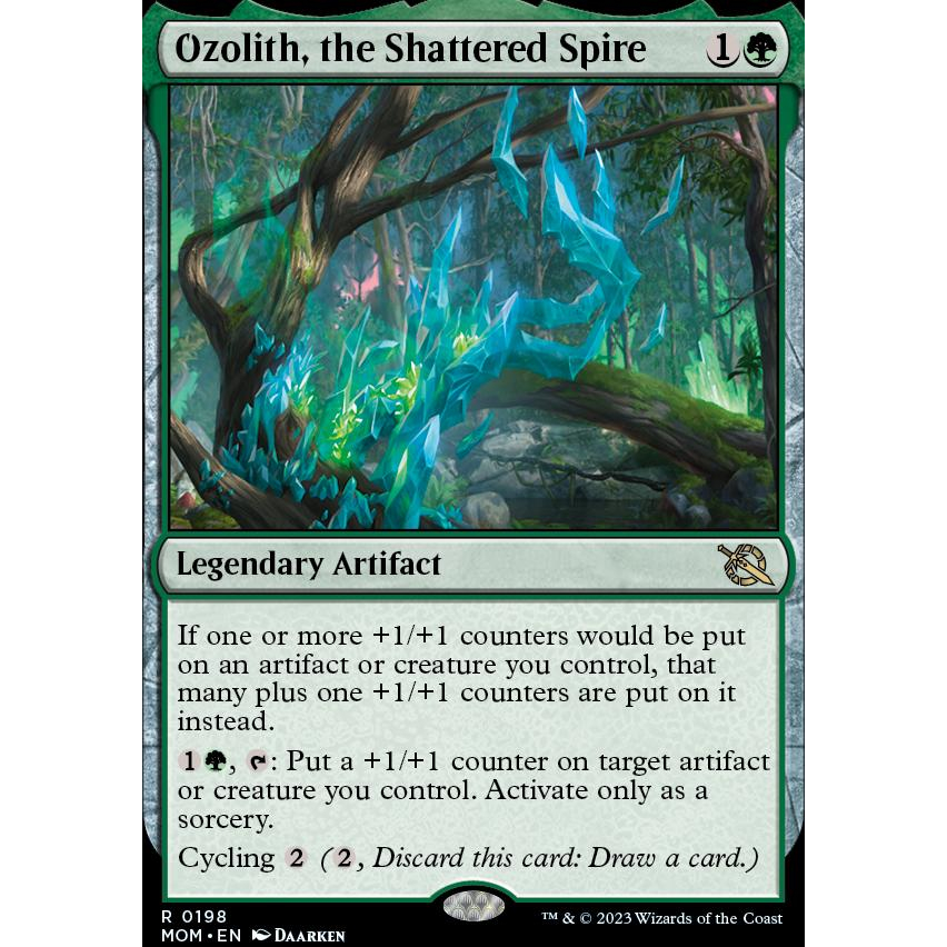 Ozolith, the Shattered Spire - MOM - Rare - MTG Cards (WotC) | Shopee ...