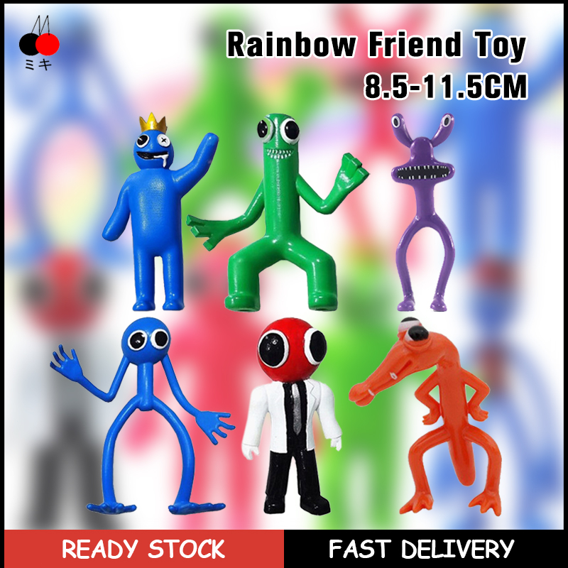 6Pcs Rainbow Friend Toy PVC Rainbow Friend Games Model Dolls Rainbow ...