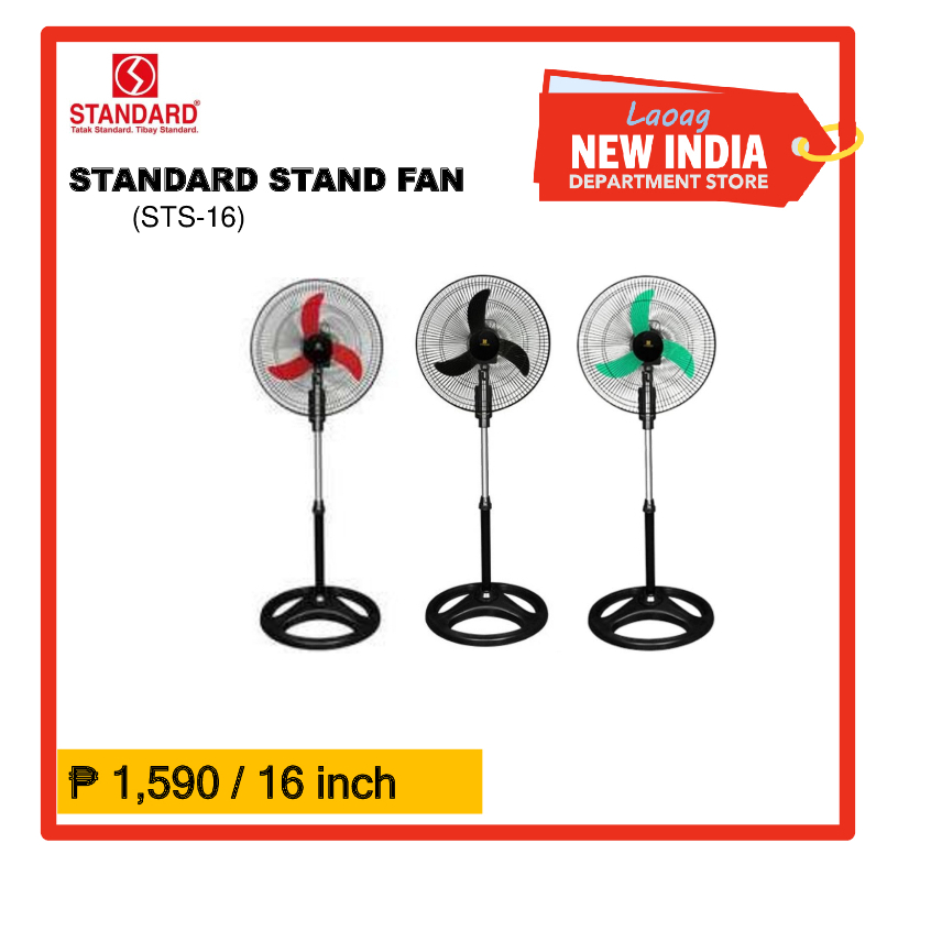 STANDARD STAND FAN (STS-16) | Shopee Philippines