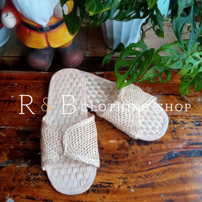 Abaca slippers/Native tsinelas/Bakya | Shopee Philippines