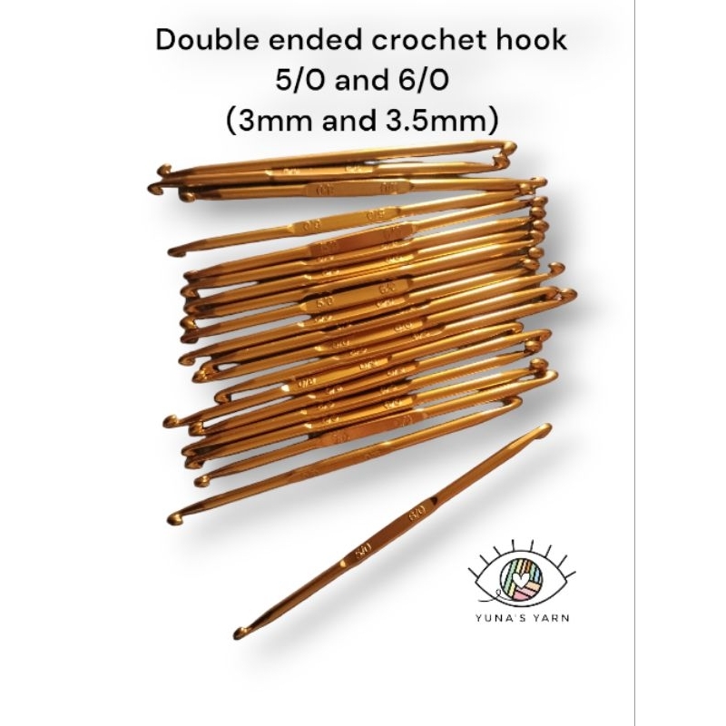 Recommended hook for Soft indophil - Double Ended Crochet hook 3mm and ...
