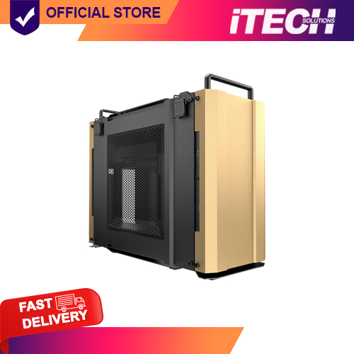 COUGAR DUST 2 MINI-TOWER GAMING ALUMINUM CASE W/ 2*FAN/DESERT SAND (M ...