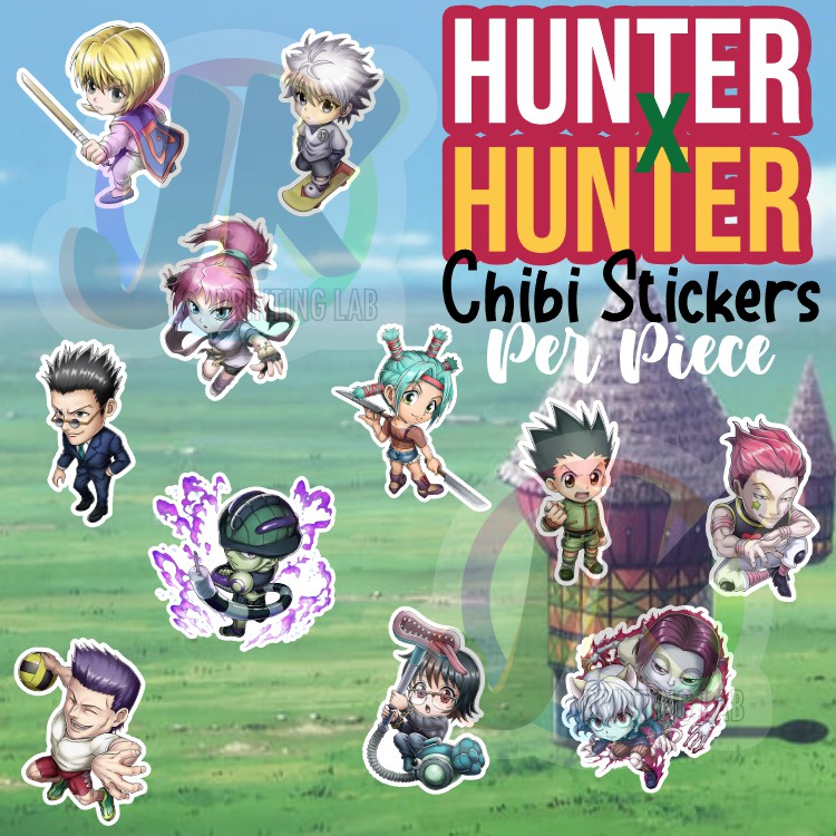 Hunter X Hunter Chibi Vinyl Sticker [1 PIECE] | Shopee Philippines