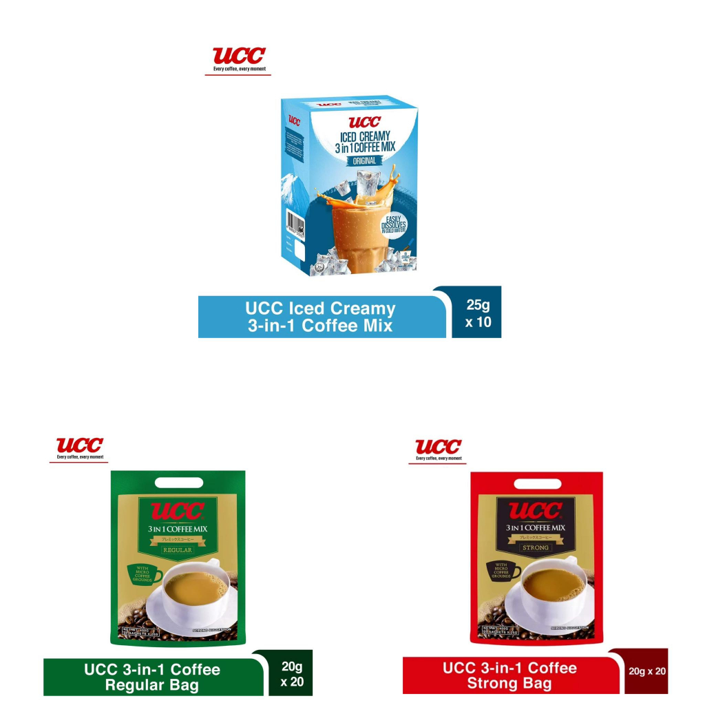 UCC / Original Iced Creamy 3 in 1 Coffee Mix / 10 Packs / ORIG ...